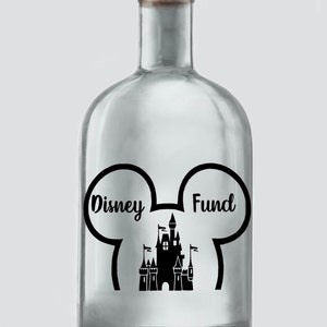 Disney Fund Decal - Disney Inspired- Mickey Mouse Sticker- Disney Decor ...