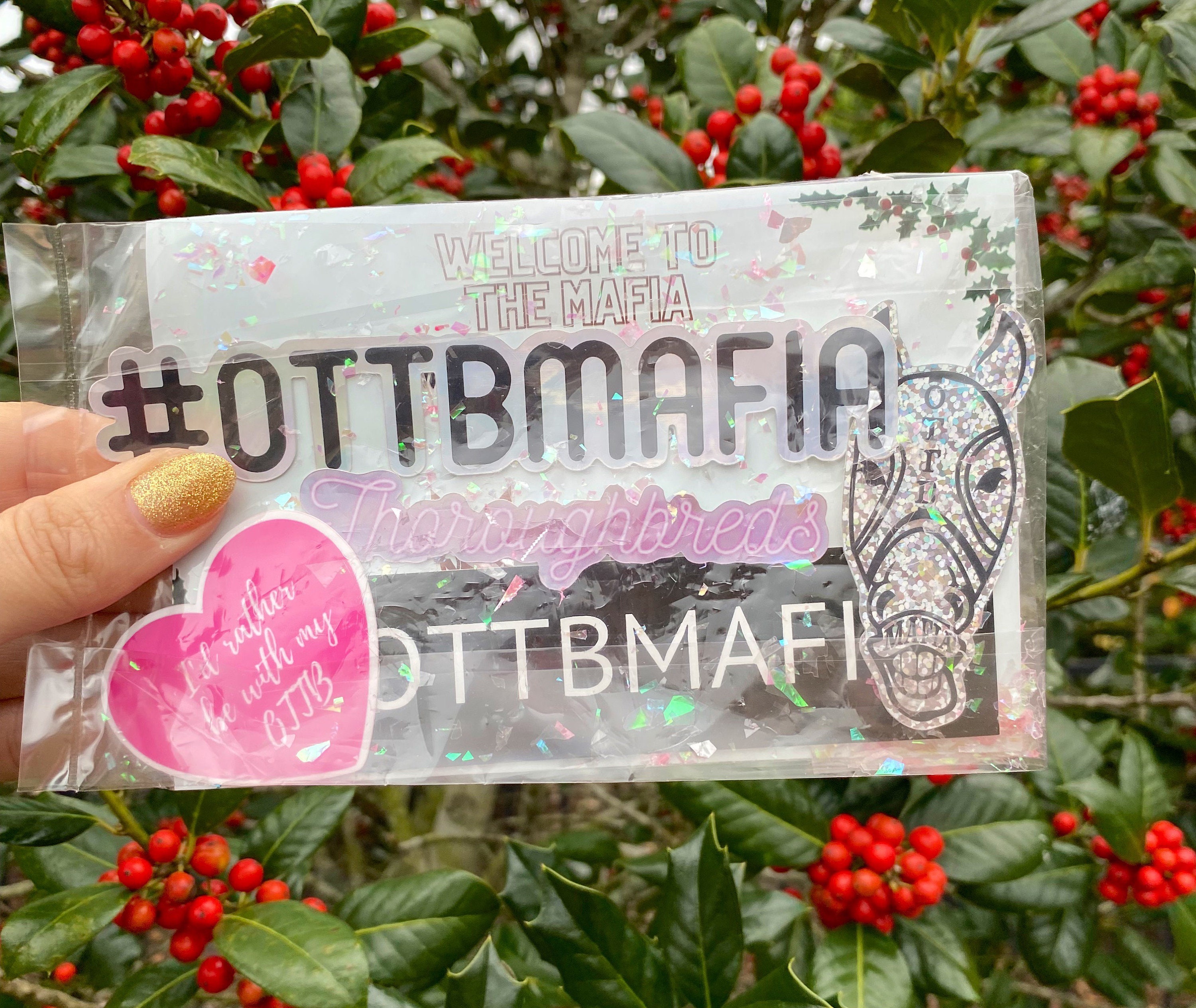 OTTB Mafia Sticker Packet - Etsy
