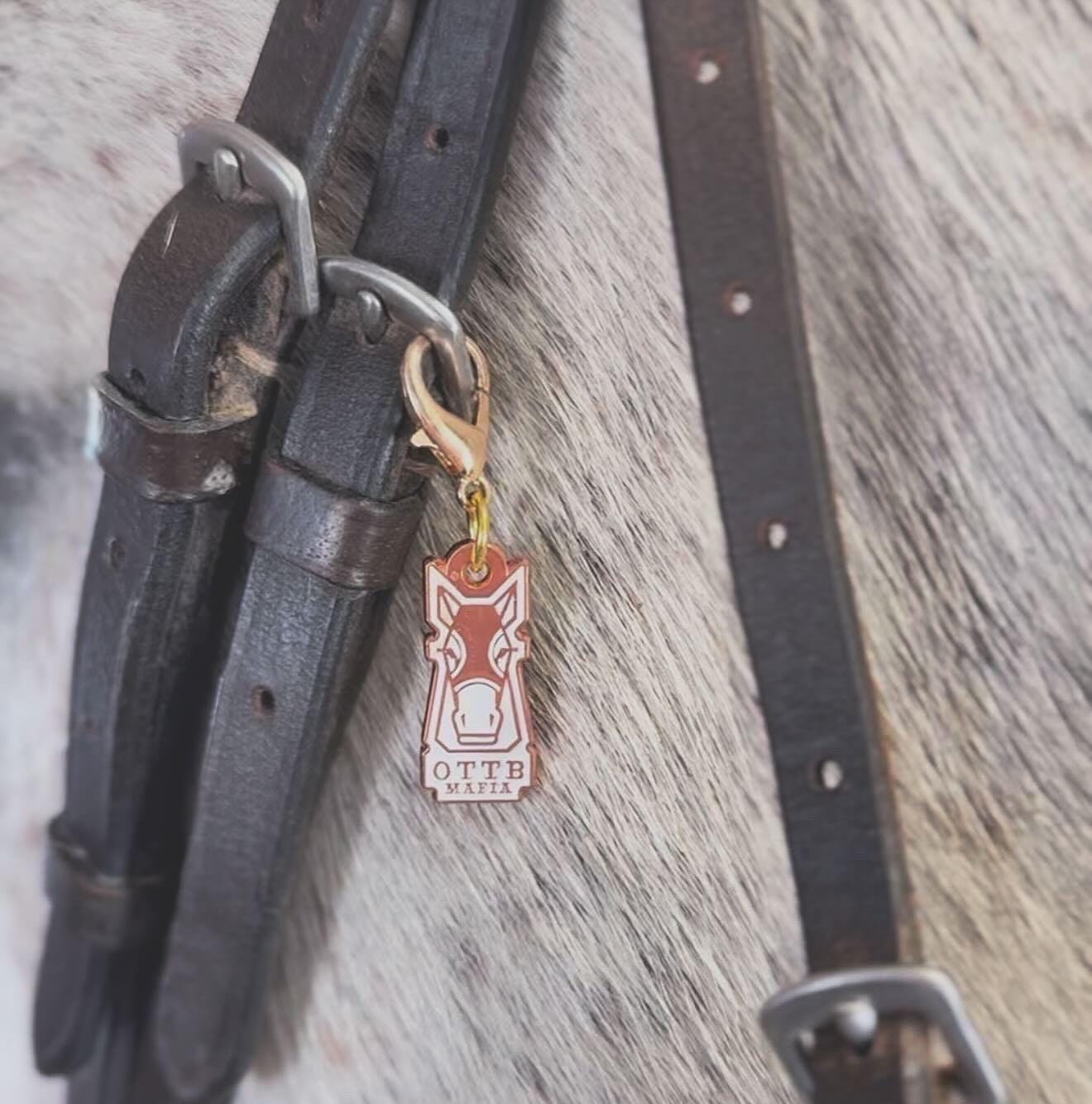 OTTB Mafia Bridle Charm - Etsy