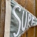 Vintage Inspired Pennant Surf Upcycled Recycled Beach Flag California ...