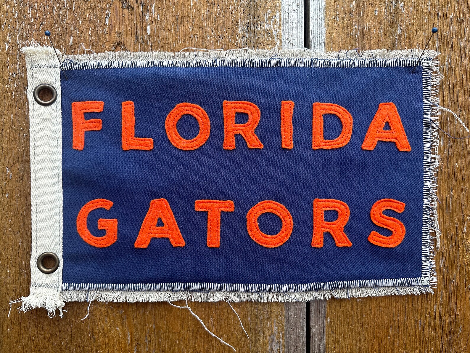 Vintage Inspired University of Florida Gators Canvas Camp Flag - Etsy