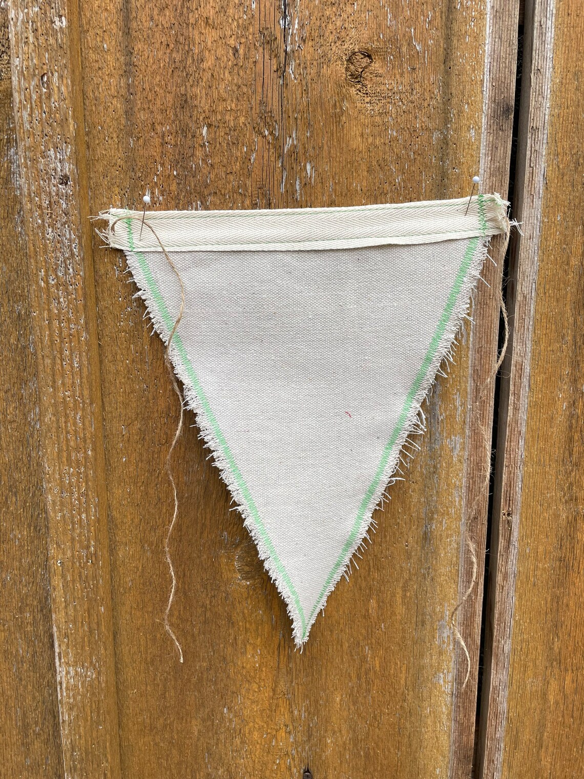 Vintage Inspired Pennant Surf Upcycled Recycled Beach Flag California ...