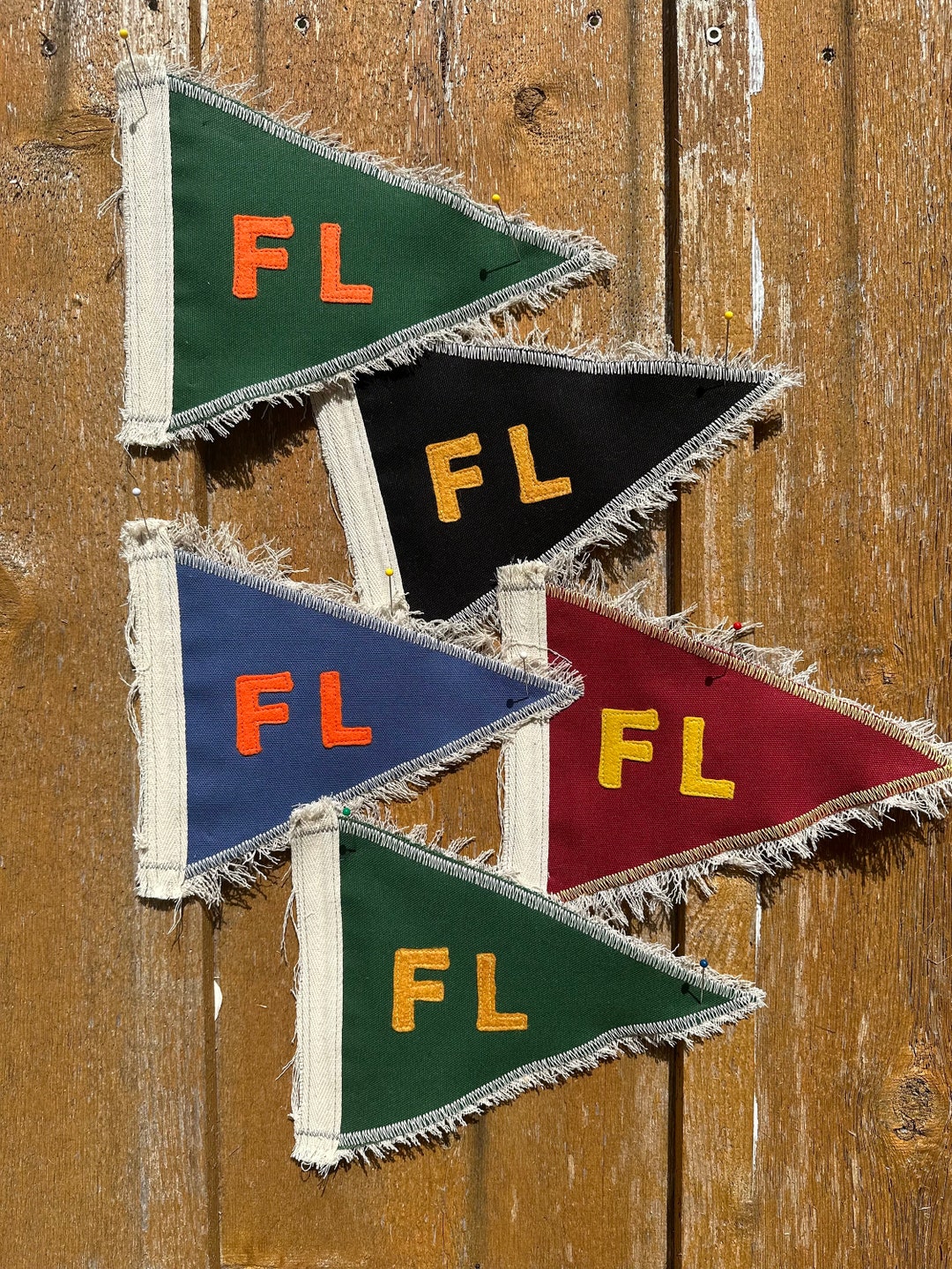 Vintage Inspired Mini Pennant Flag Florida Miami Gainesville University ...