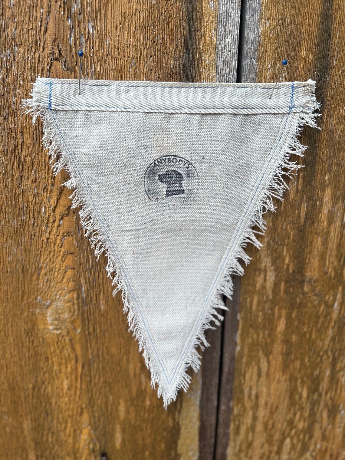 Vintage Inspired Pennant Surf Upcycled Recycled Beach Flag California ...