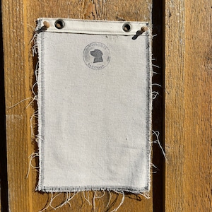 Vintage Inspired 'gone Skiing' Camp Flag - Upcycled Pennant - Etsy