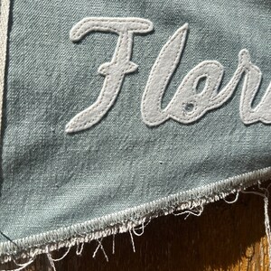 Vintage Inspired Florida Pennant Script Font Beach Florida Salt Surf ...