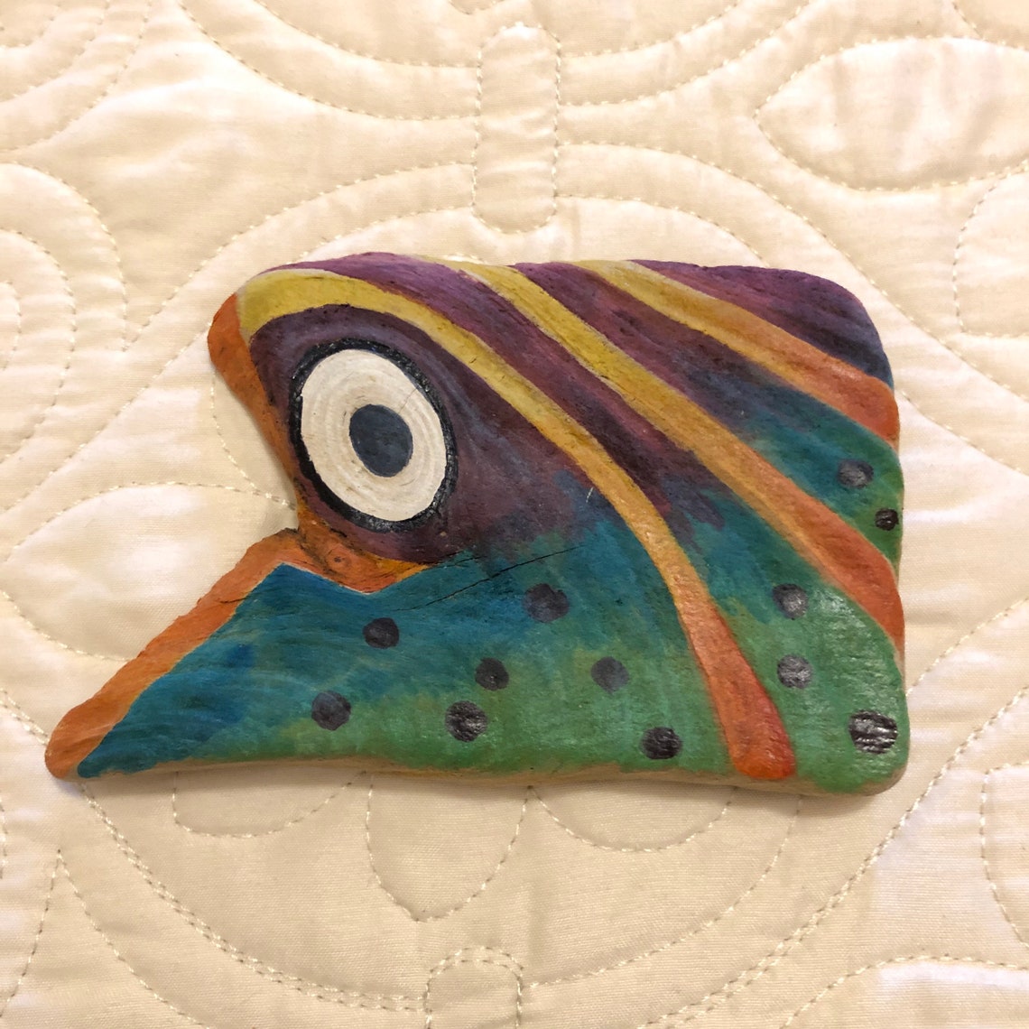 Colorful Fish Fridge Magnet - Etsy
