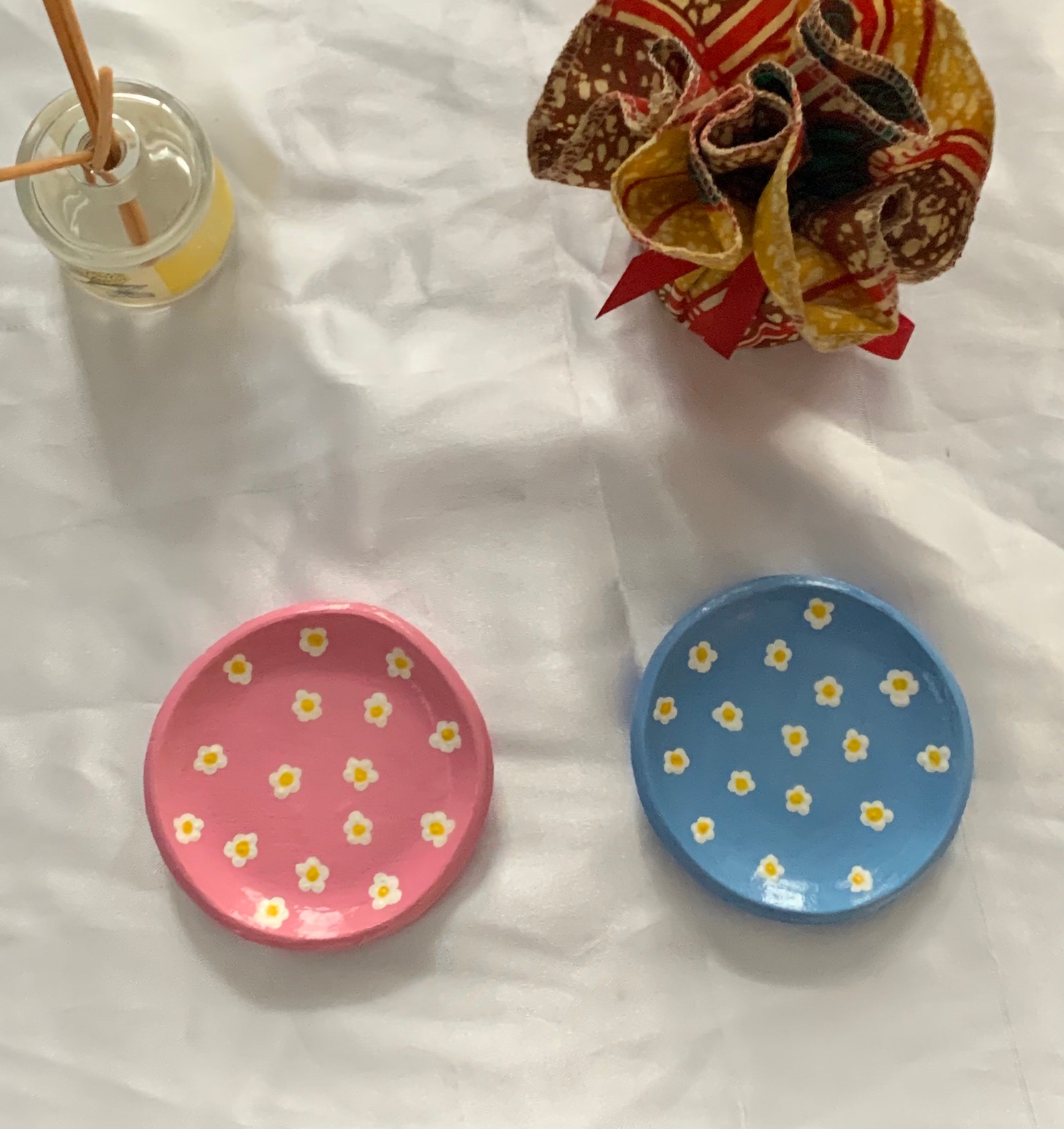 Flower Trinket Dish - Etsy