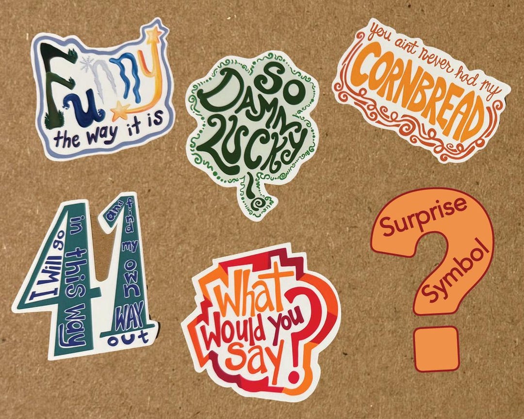 Dave Matthews Band Sticker Pack #41 (6 Stickers) - Etsy
