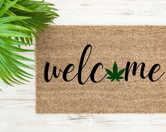 Weed Door Mat - Etsy