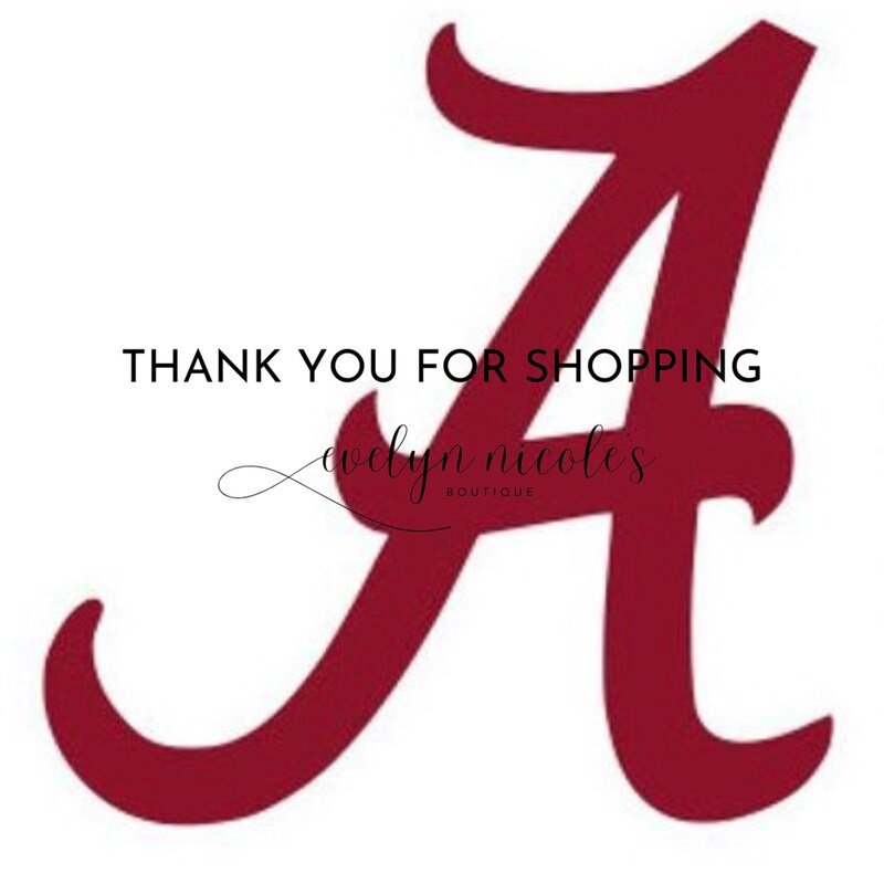 Alabama Monogram - Etsy