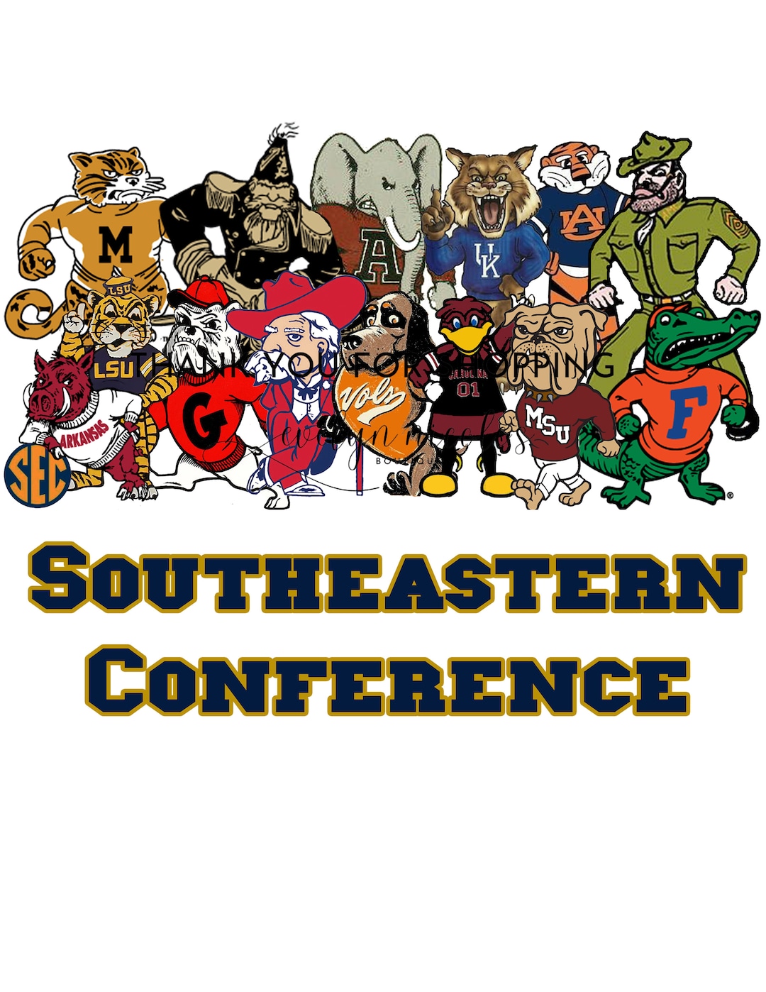 SEC Family Digital Download - Etsy