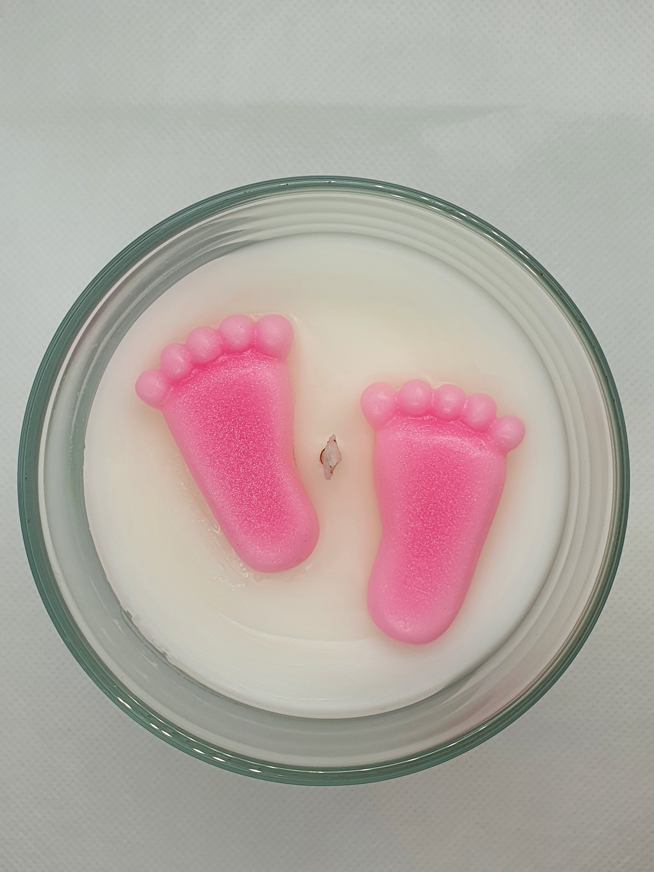 New Baby 30cl Candle, Baby Feet Candle, Boy, Girl, Neutral, New Mum ...