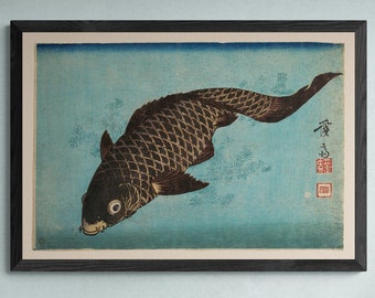 Rock Fish Mebaru Ohno Bakufu Print Japanese Fish Print - Etsy