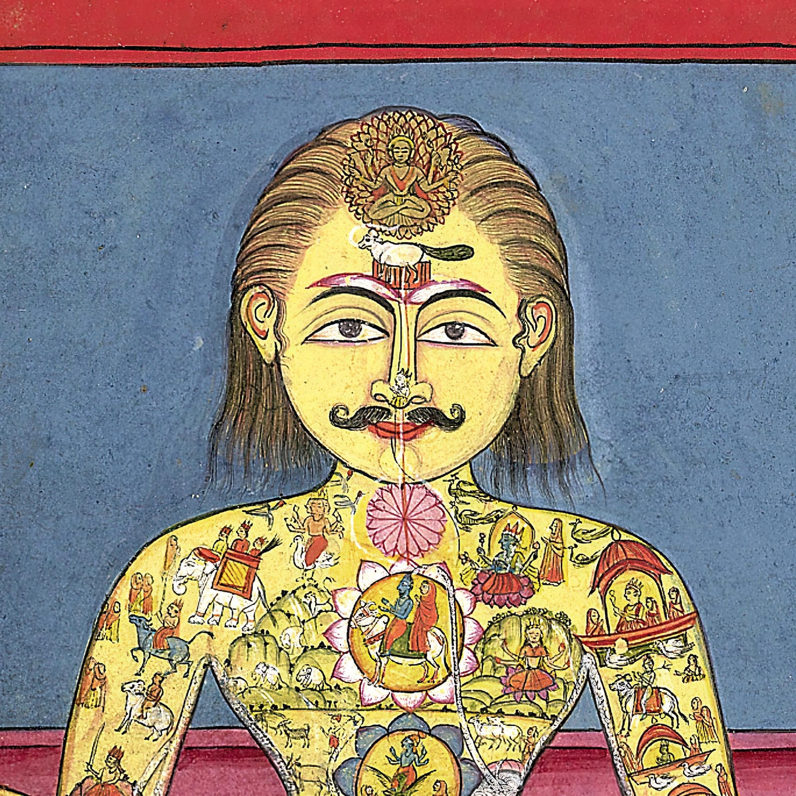 Sapta Chakra Print Kundalini Yoga Tibetan Indian Nadi - Etsy