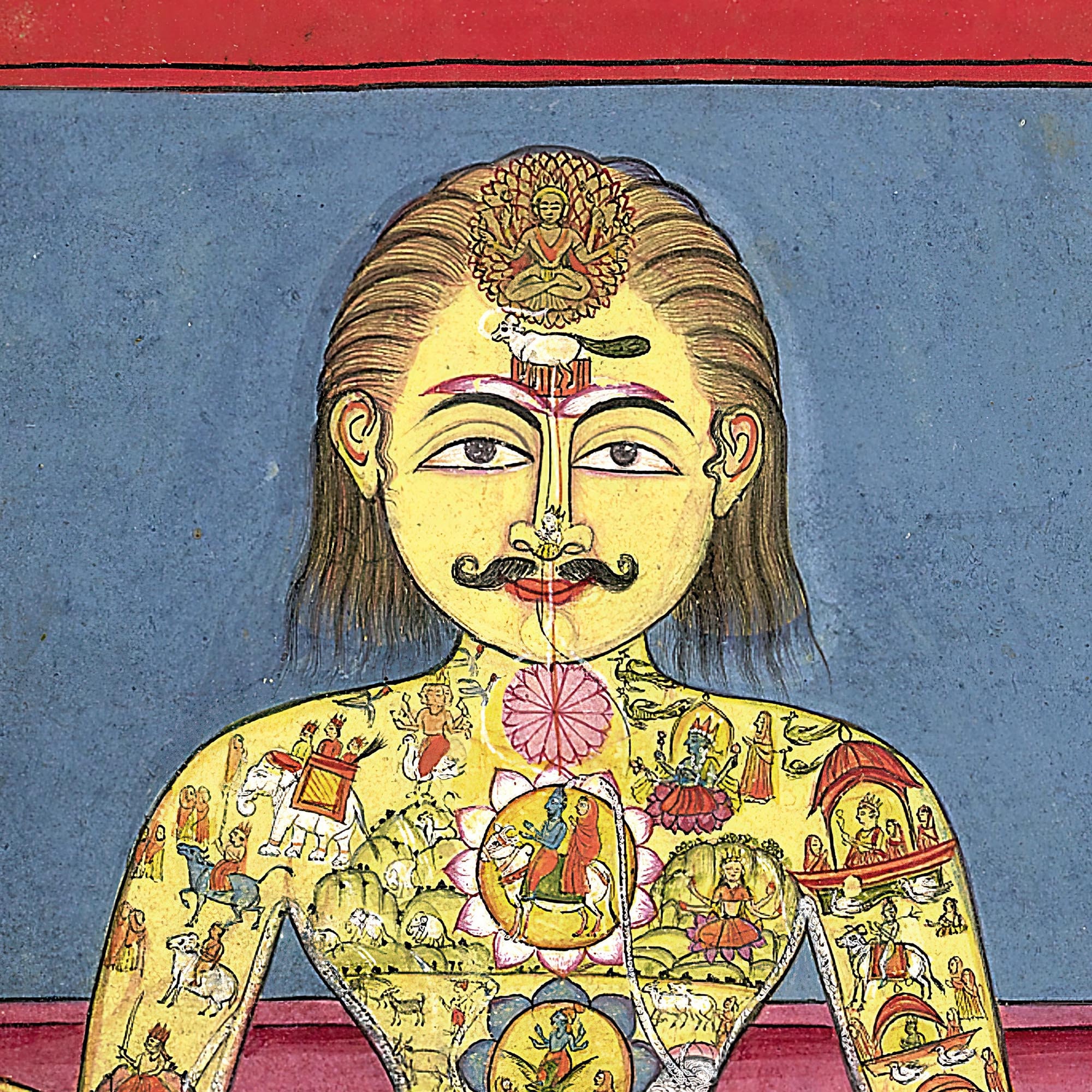 Sapta Chakra Print Kundalini Yoga Tibetan Indian Nadi - Etsy