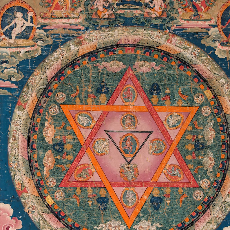Shatkona Mandala, Hindu & Buddhist Sacred Geometry | Divine Feminine ...