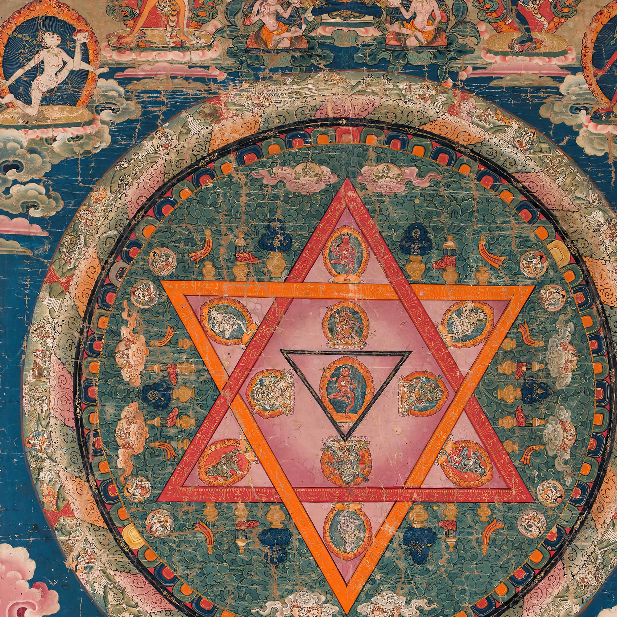 Shatkona Mandala, Hindu & Buddhist Sacred Geometry | Divine Feminine ...