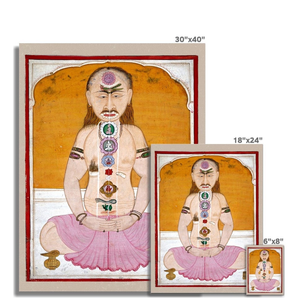 Indian Chakras Kundalini Raja Hatha Yoga Hindu Shiva Sidhi Premium ...