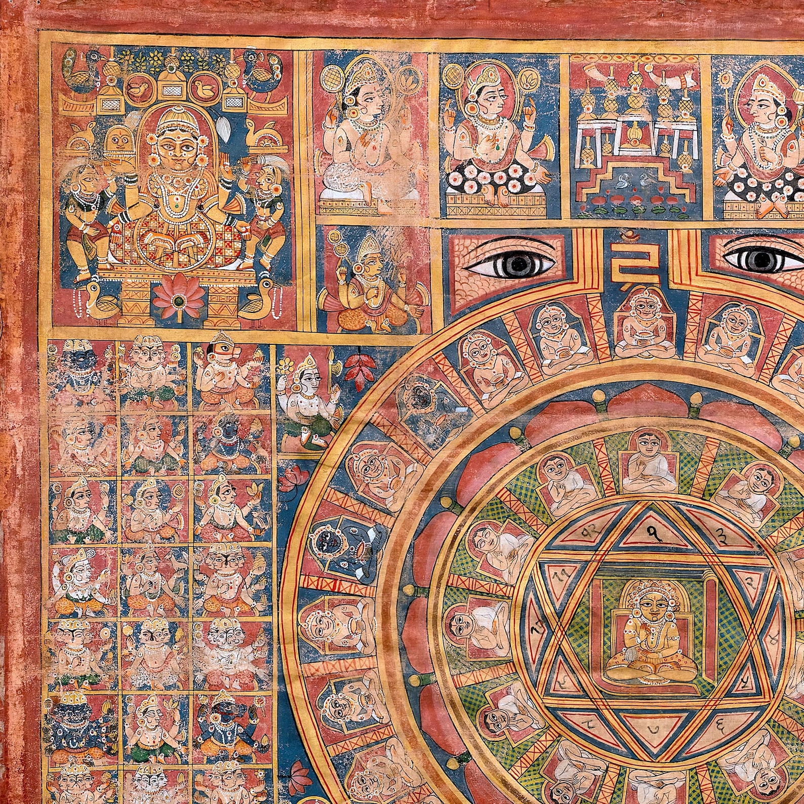 The Jain Tantric Diagram | Lotus Mandala Sacred Geometry, Golden Ratio ...