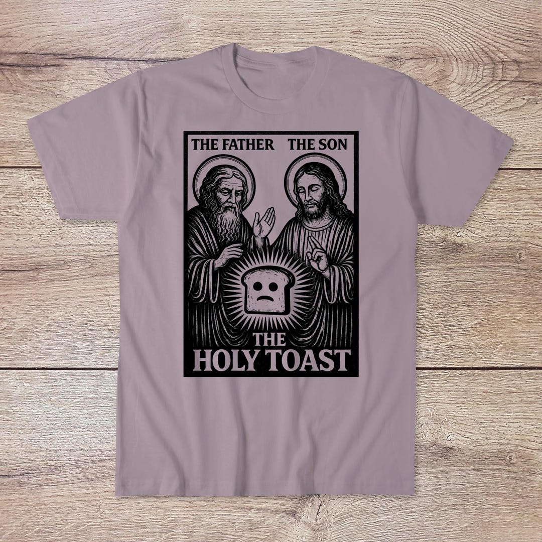 Father, Son, Holy Toast: Blasphemous Atheist Medieval Jesus | Funny ...