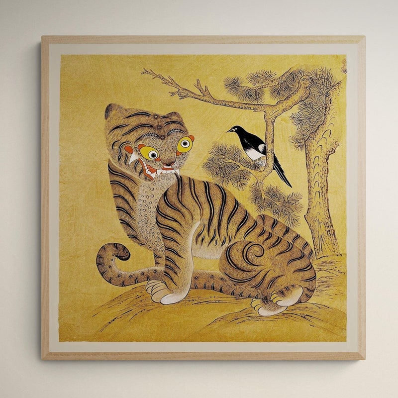 Korean Tiger Antique - Etsy UK