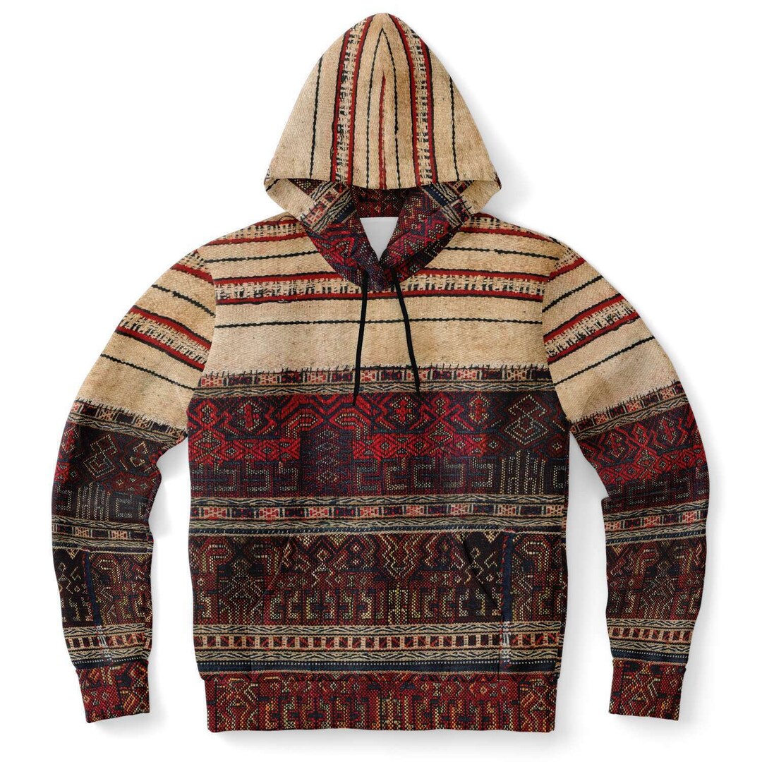 Li Tribe Inspired Hoodie, Traditional World Style, Ethnic Asian Boho ...
