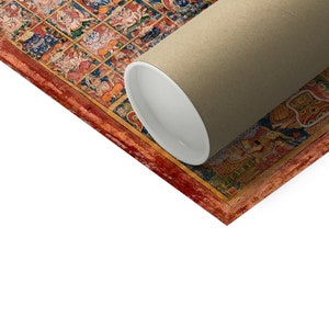 The Jain Tantric Diagram | Lotus Mandala Sacred Geometry, Golden Ratio ...