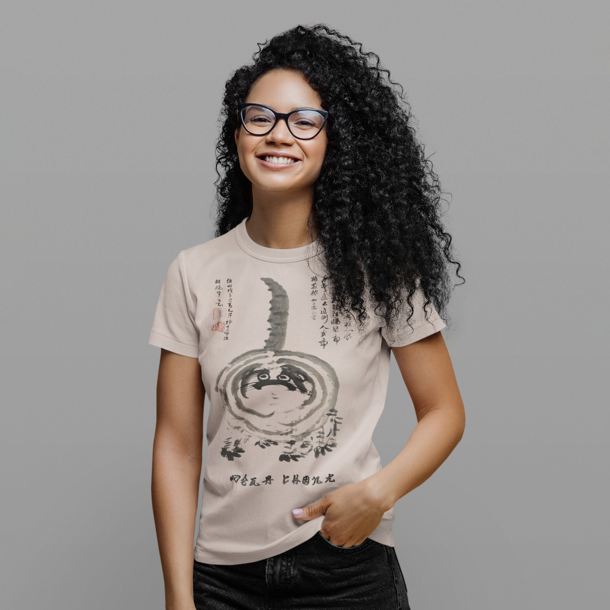 Zen mega Chonk Fat Housecat Antique Japanese - Etsy