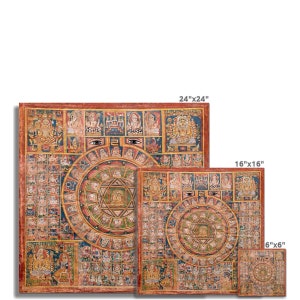 The Jain Tantric Diagram | Lotus Mandala Sacred Geometry, Golden Ratio ...