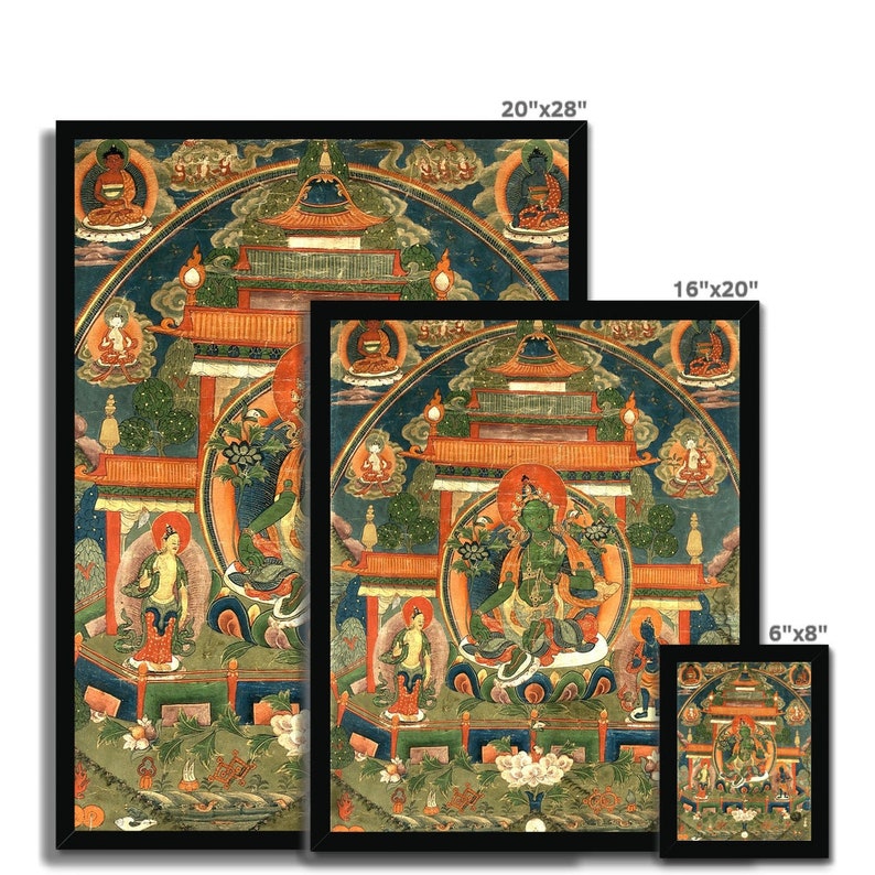 Green Tara Compassion Deity | Divine Healing, Feminine Goddess ...