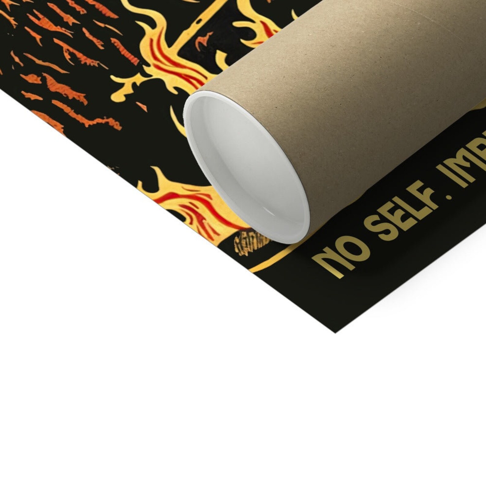 Visit Hell Vintage Travel Poster No Self, Impermanence, Suffering ...