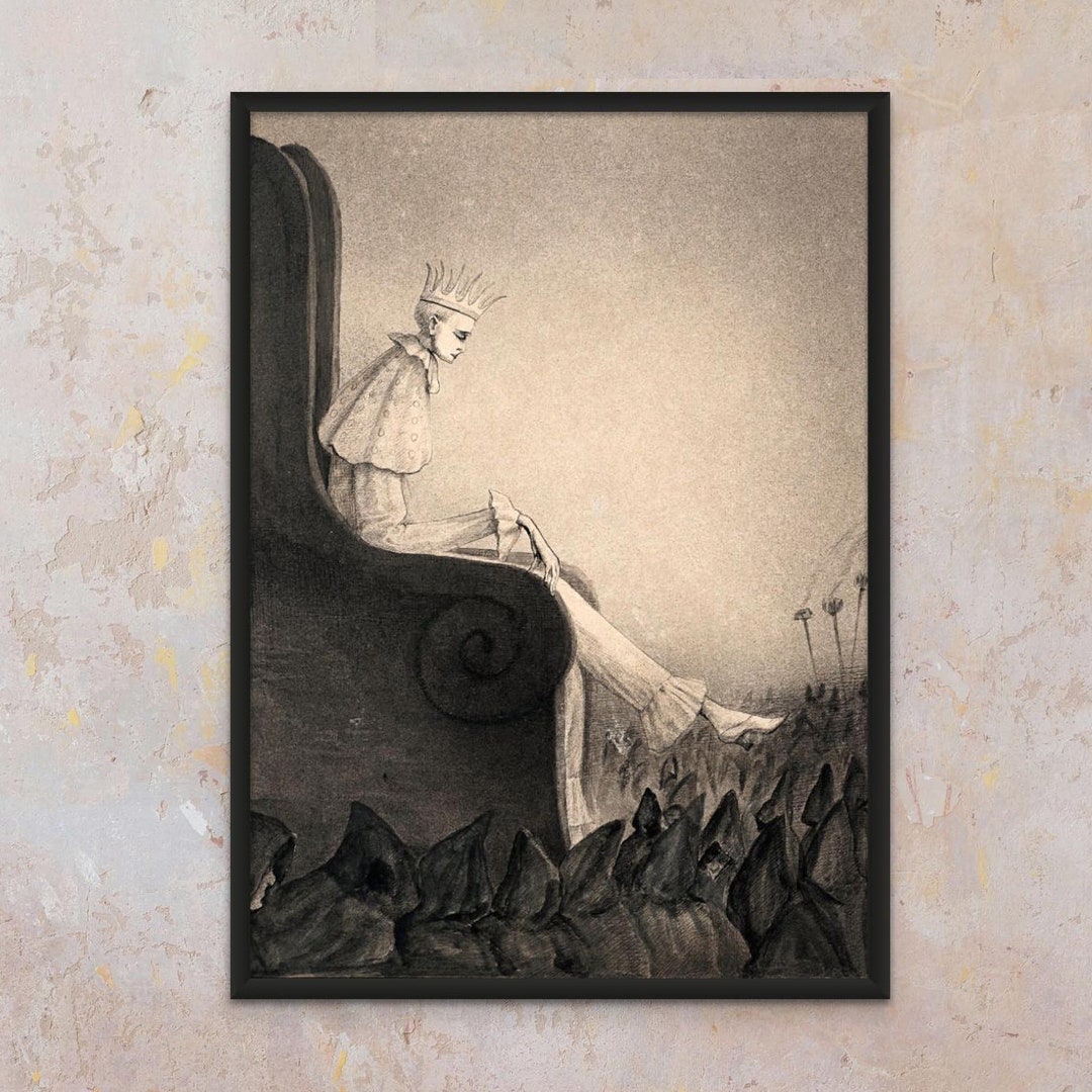 Alfred Kubin: El Último Rey, Arte mural surrealista simbolista ...