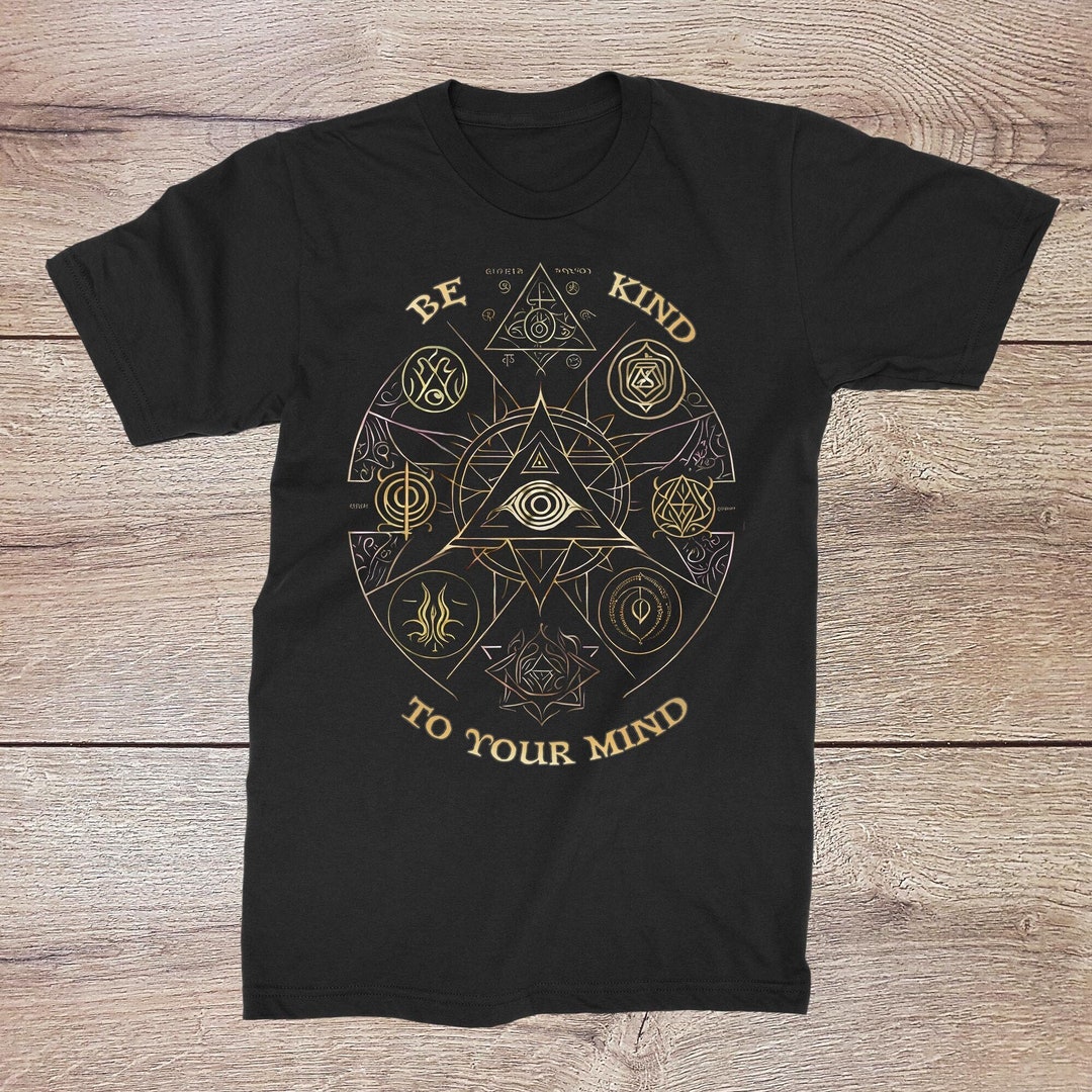 Be Kind to Your Mind | Alien Runes Glyphs | DMT Sacred Geometry ...