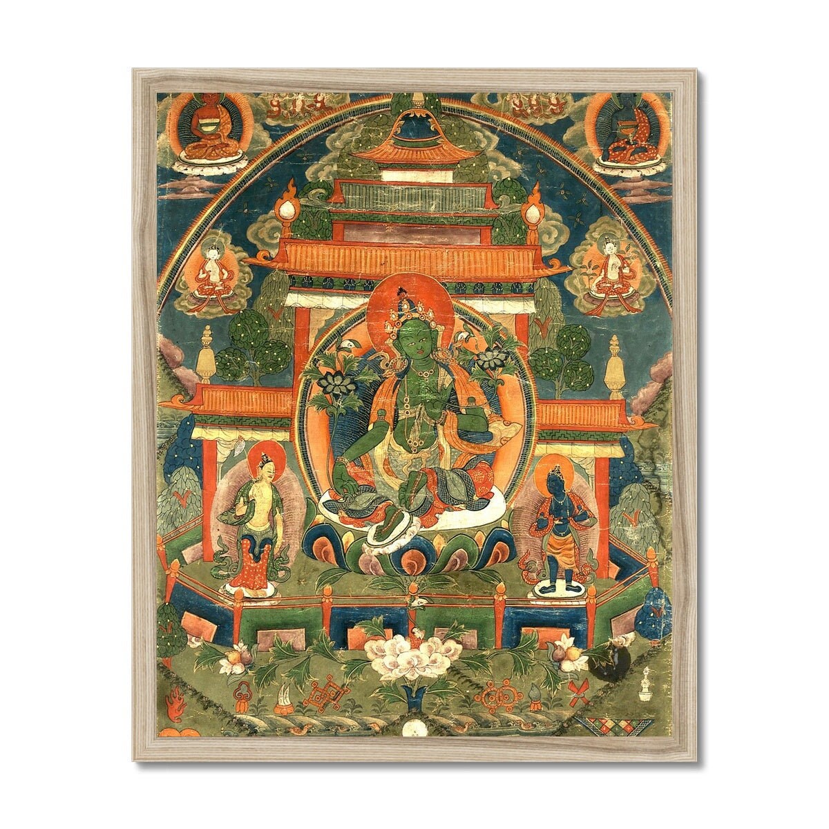 Green Tara Compassion Deity | Divine Healing, Feminine Goddess ...