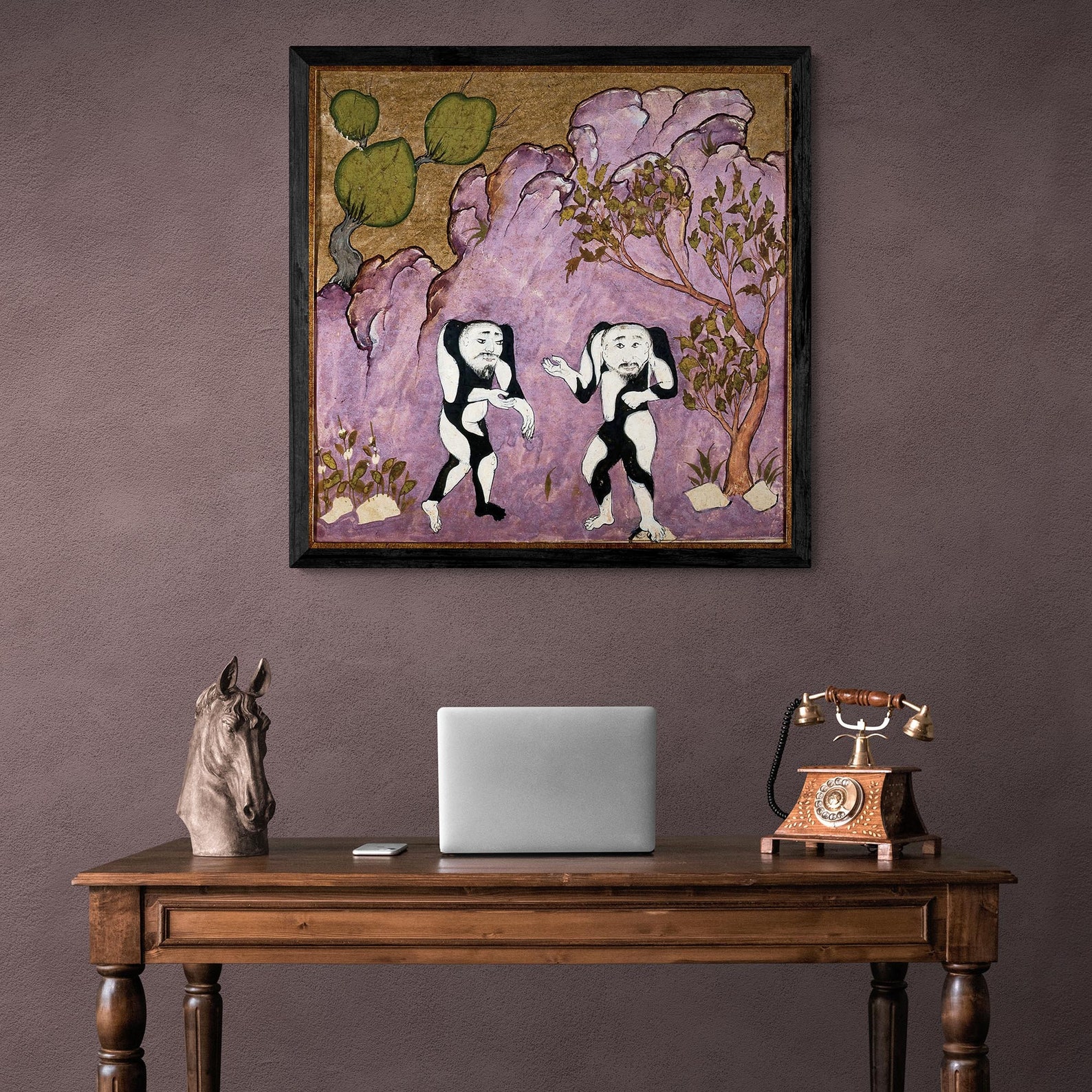 Framed Dance of Duality: Ancient Persian Mythology | Union of Opposites ...