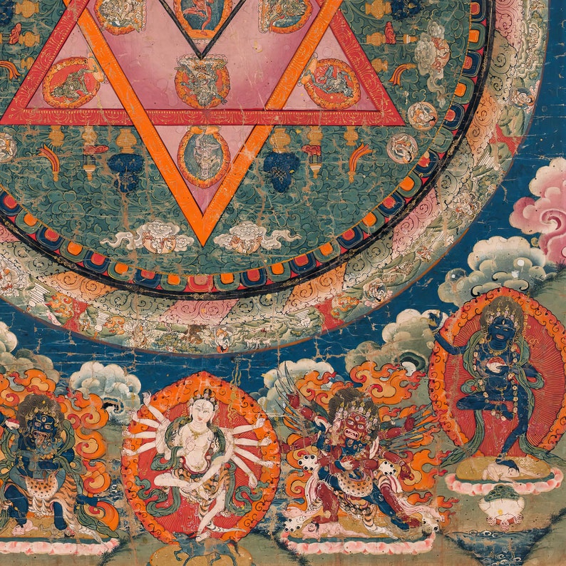 Shatkona Mandala, Hindu & Buddhist Sacred Geometry | Divine Feminine ...