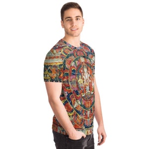 Indra and Garuda Nepali Buddhist Mandala Thangka | Buddhist Dharma ...