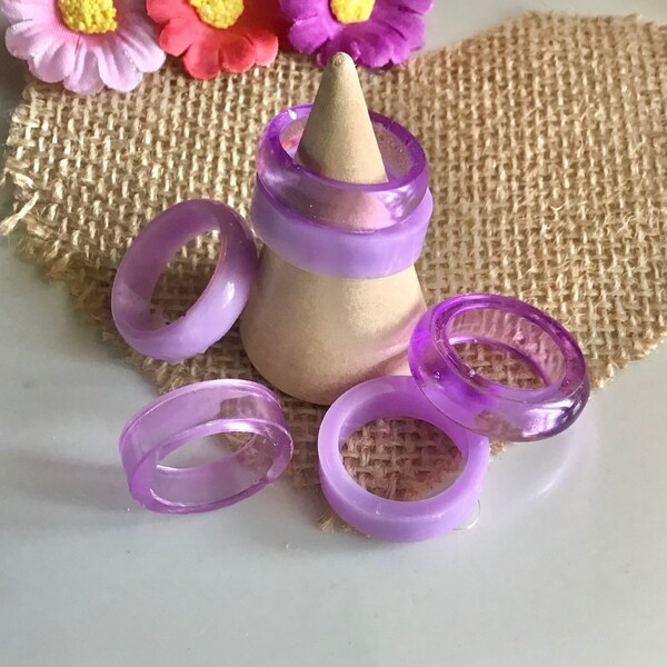 Purple Ring - Etsy