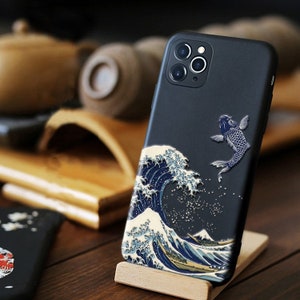 For iPhone 12 11 Pro Max 7 8 6s 6 S Plus Case Cute 3D Wave - Etsy