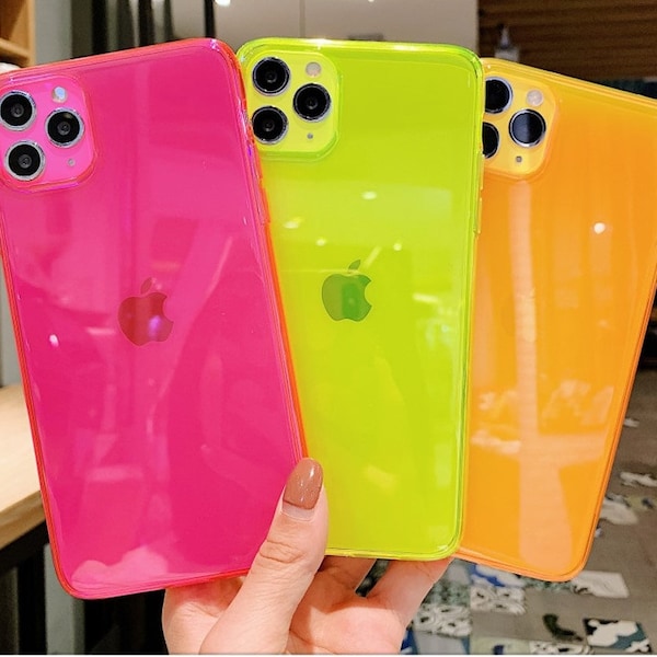 Neon iPhone Case - Etsy