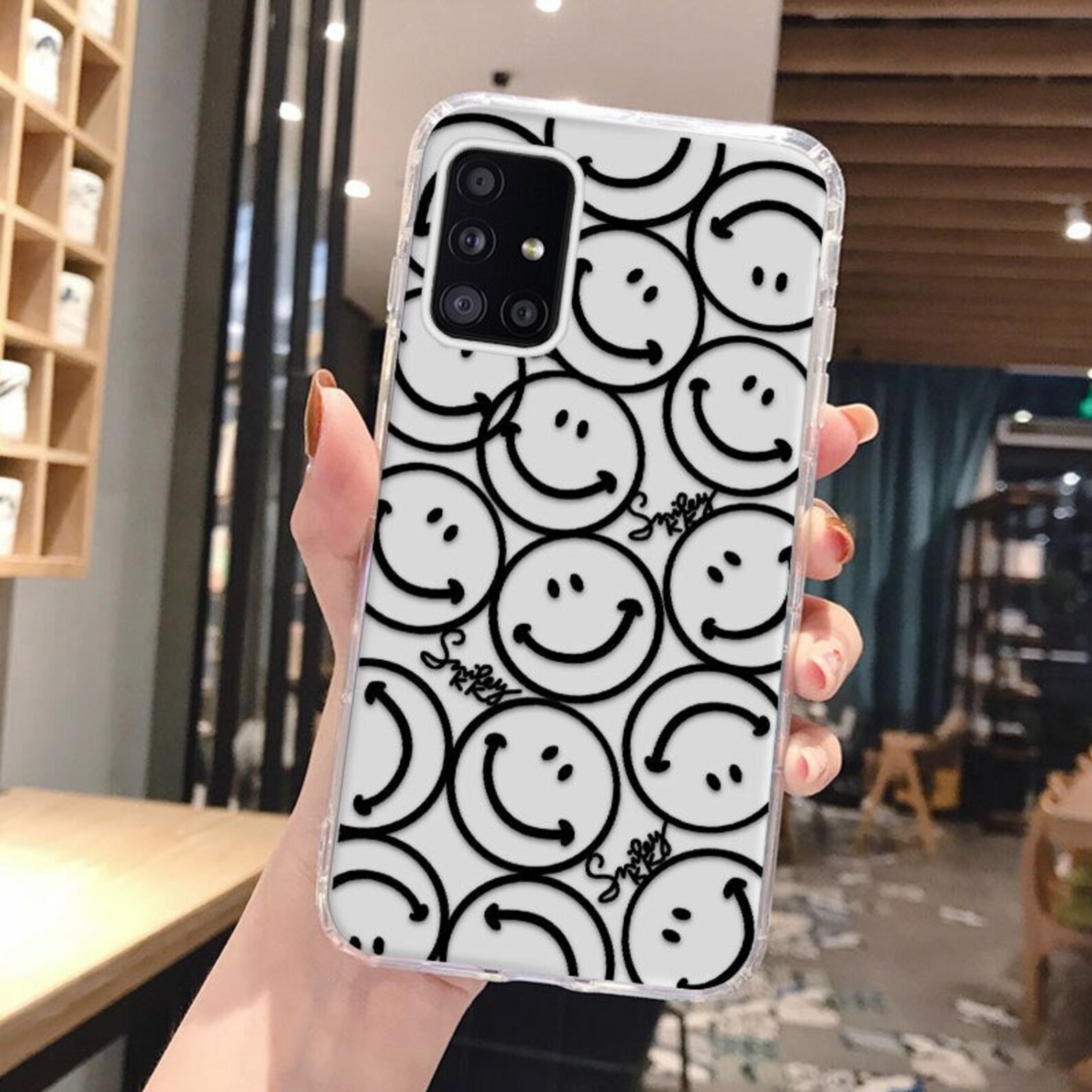 Cute Smile Case for Samsung A51 A32 A31 A50 A71 A21S Funda on - Etsy