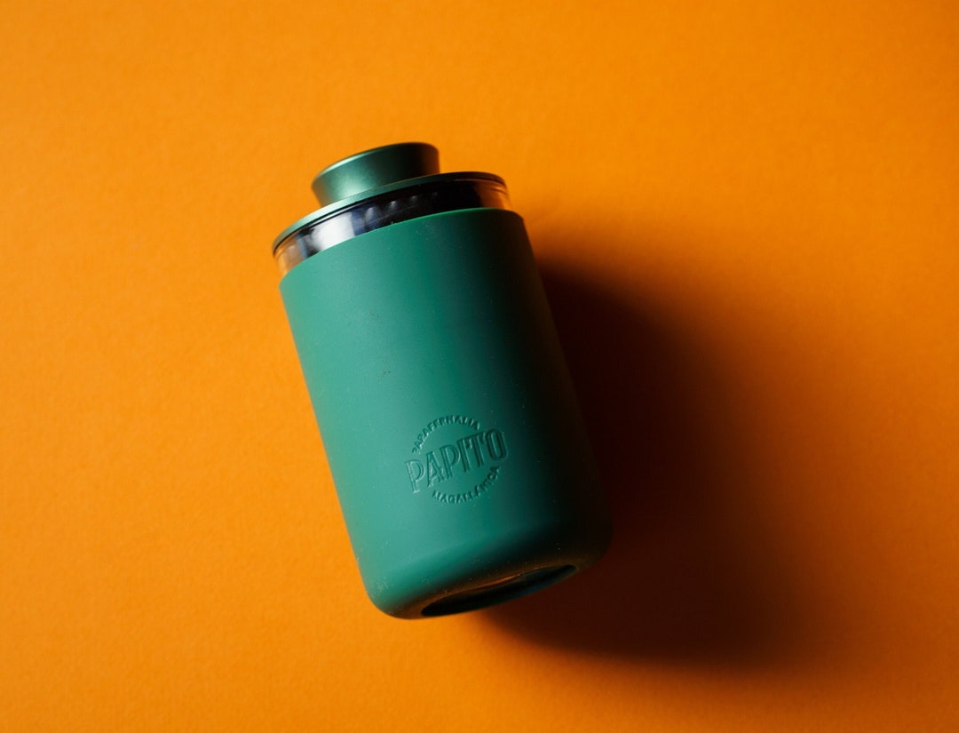 Papito Airtight Spice Glass Container With Silicone Cover and Smell ...