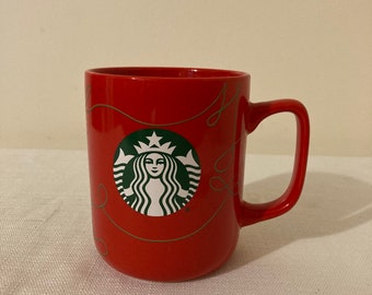 Starbucks Mug Red | Etsy