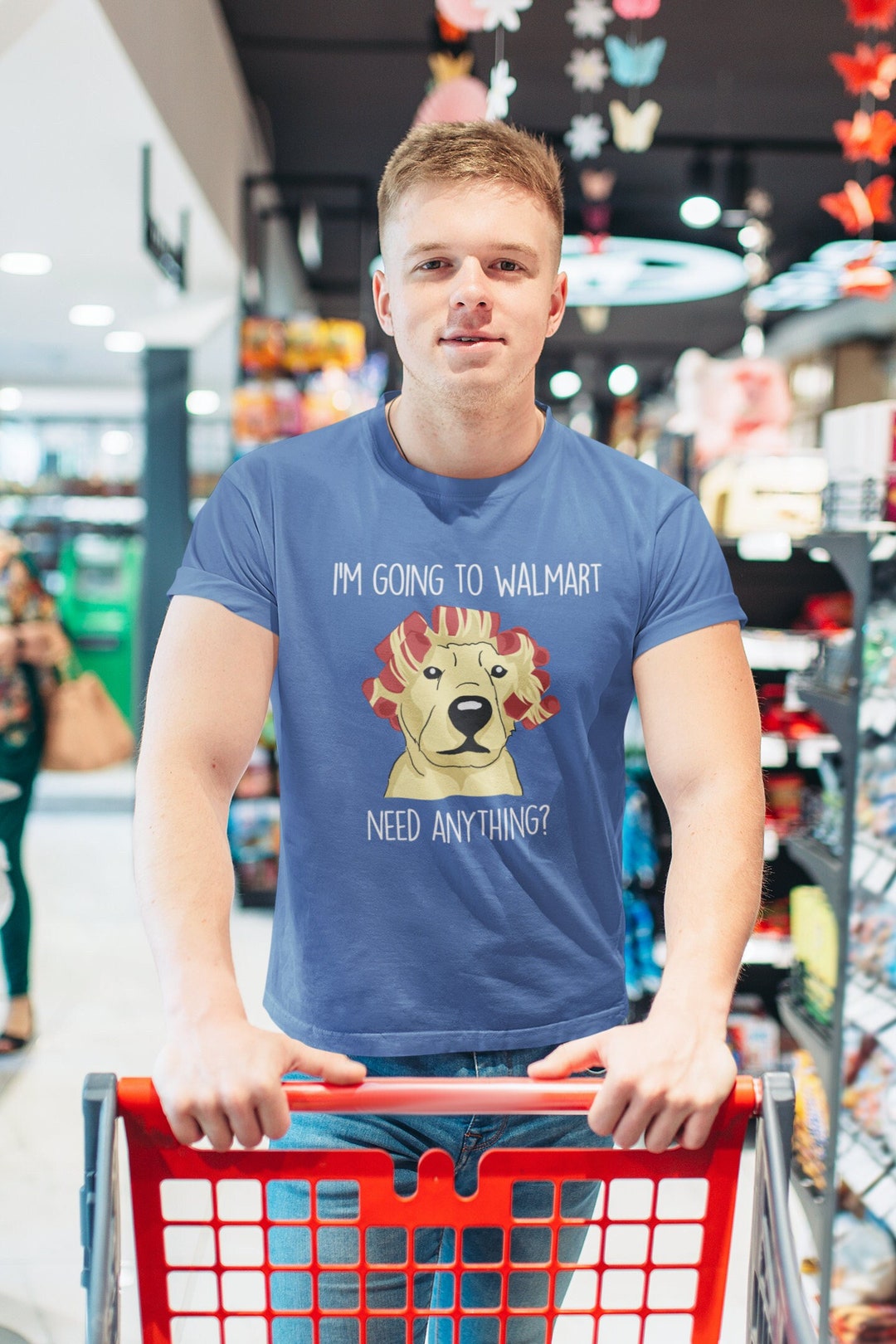 I'm Going to Walmart, Need Anything Shirt, Golden Retriever Gift, Going ...
