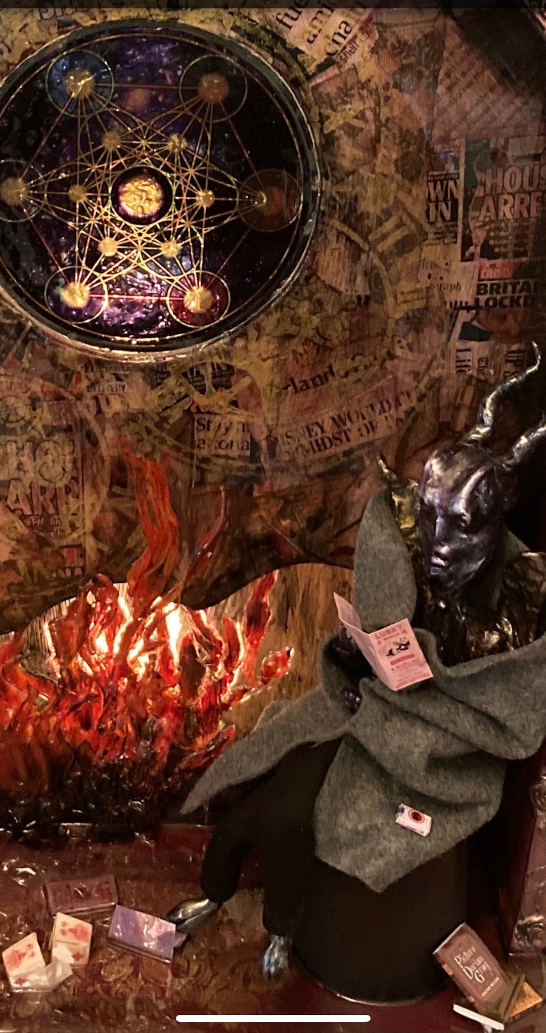 Depressed Demon: Clay Art Doll Installation - Etsy