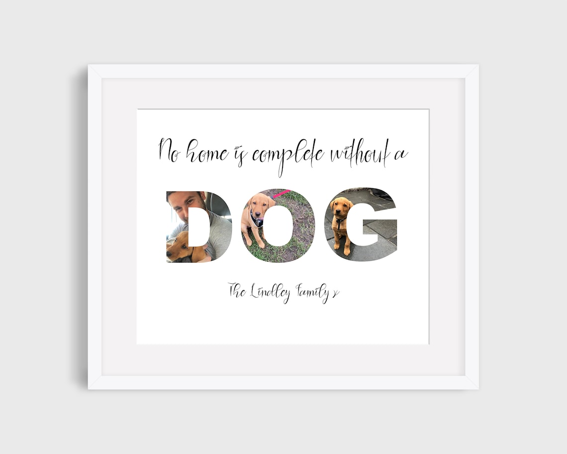 DOG Print Animals Print Personalised Print Pets - Etsy