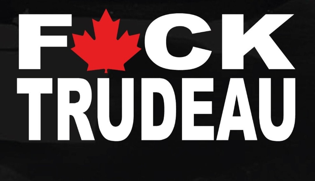 Fuck Trudeau Decal - Etsy