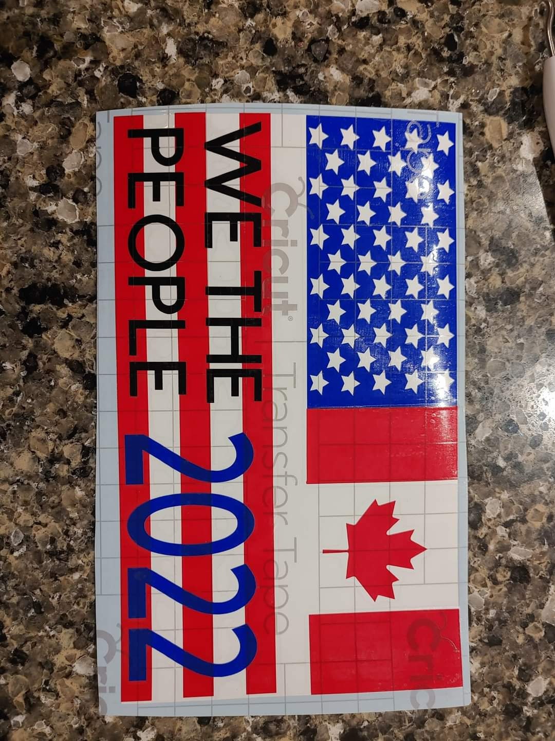 US Canada Flag Decal - Etsy