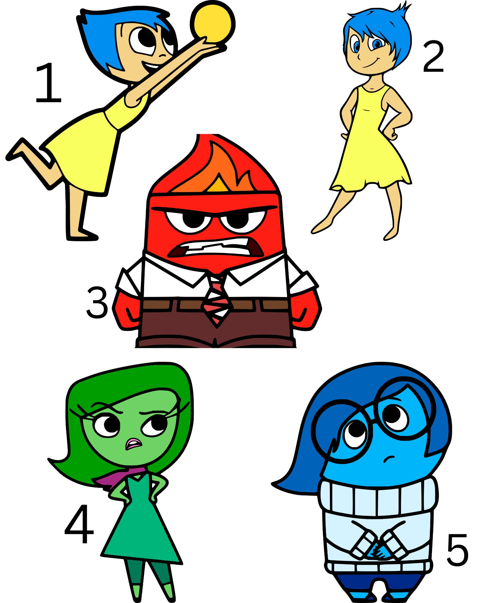 Inside Out Stickers - Etsy